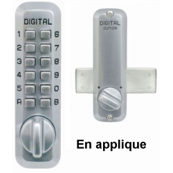 Serrure à code Keylex unitecnic digicode mécanique - Marchal Bodin